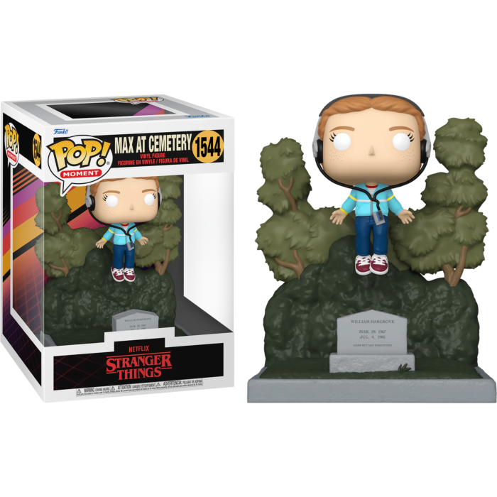 Stranger Things: Season 4 - Max at Cemetery Pop! Moment Vinyl Figure