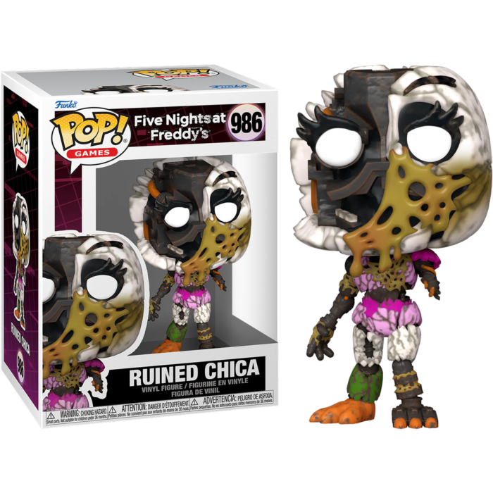 Five Nights at Freddy's: Security Breach Ruin - Ruined Chica Pop! Vinyl ...