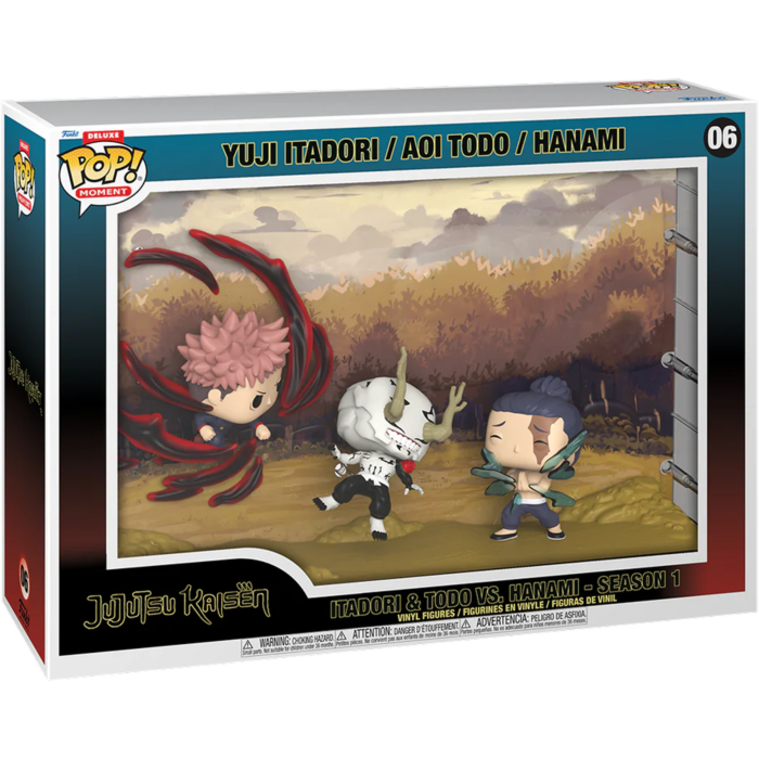 Jujutsu Kaisen - Yuji Itadori, Aoi Todo & Hanami Deluxe Pop! Moment ...