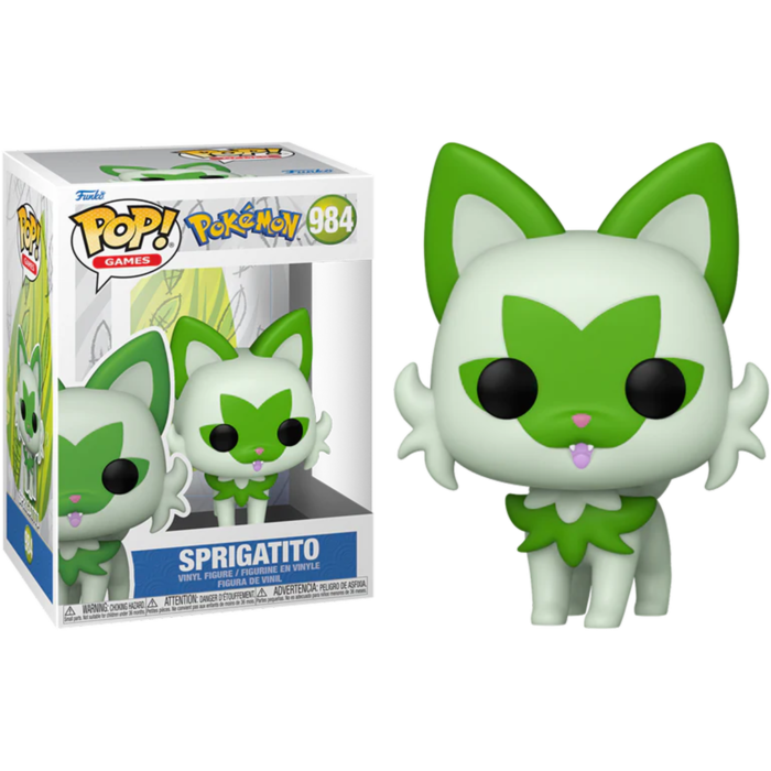 Pokemon - Sprigatito Pop! Vinyl Figure