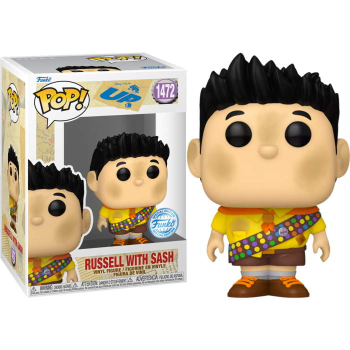 Up - Russell with Sash Pop! Vinyl Figure