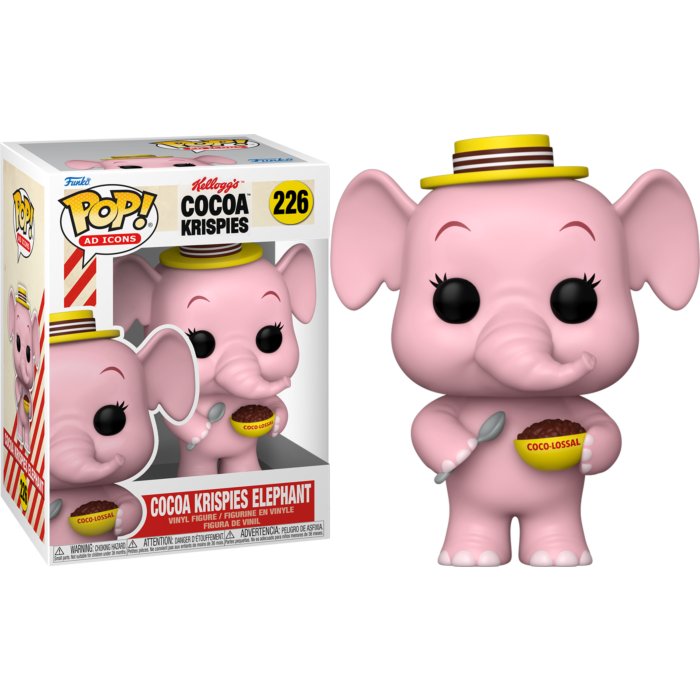 Ad Icons: Kellogg's - Cocoa Krispies Elephant Pop! Vinyl Figure