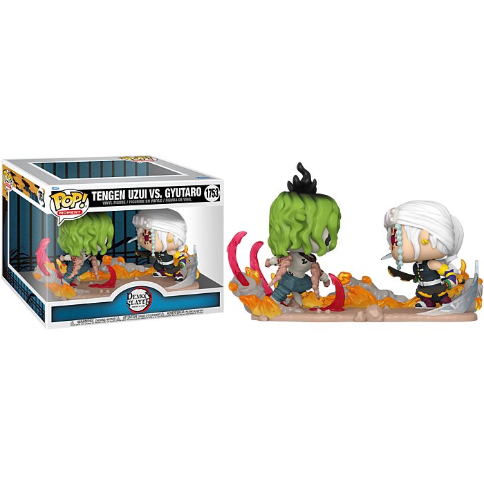 Demon Slayer - Tengen Uzui vs. Gyutaro Pop! Moment Vinyl Figure