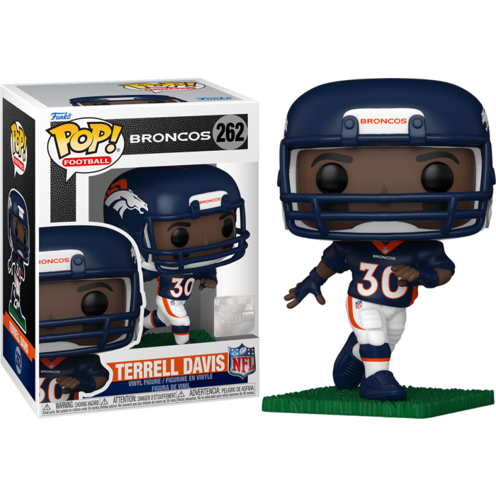 NFL Football - Terrell Davis Denver Broncos Pop! Vinyl Figures