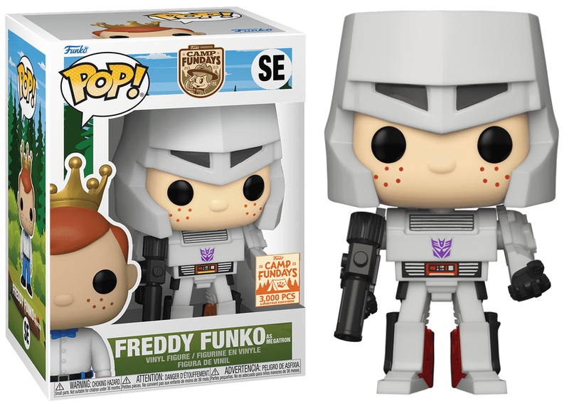 Freddy Funko- Freddy as Megatron Pop! Vinyl Figure (Camp Fundays Exclusive)
