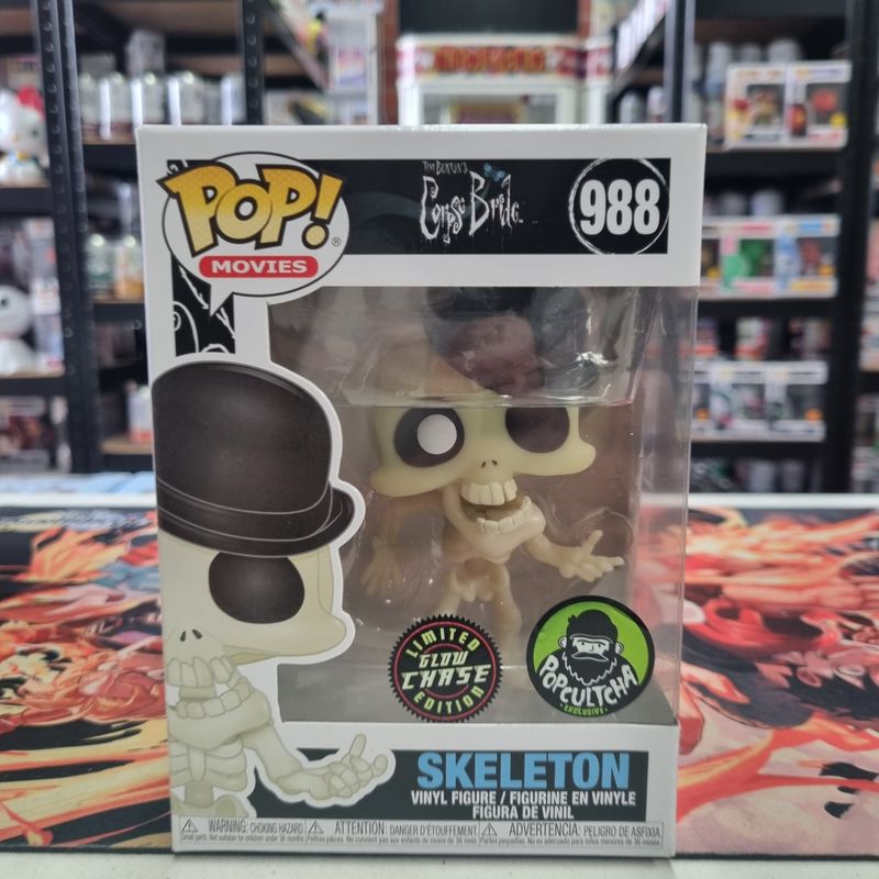 Corpse Bride - Skeleton Chase (Glows in the Dark) Pop! Vinyl Figure