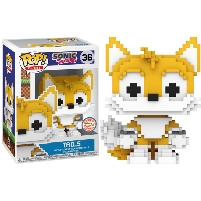 Sonic the Hedgehog - Tails 8-Bit Pop! Vinyl Figure