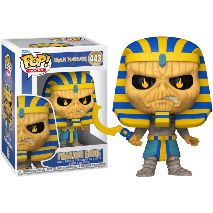 Iron Maiden: 50th Anniversary - Pharaoh Eddie Pop! Vinyl Figure