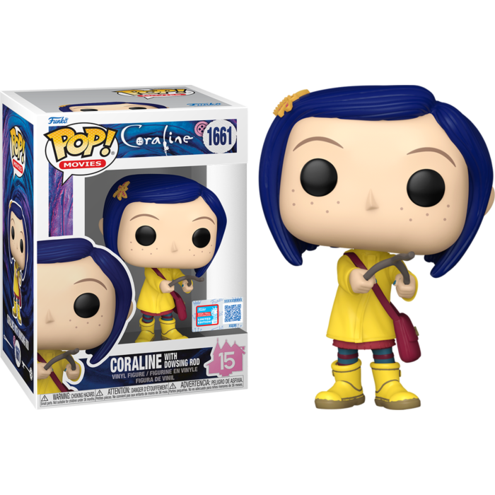 Coraline - Coraline (New Pose) Pop! Vinyl Figure (New York Comic ...