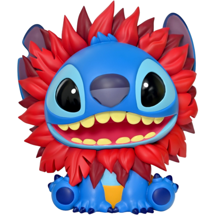 Lilo & Stitch - Stitch with Leaf Mane Figural PVC Money Bank