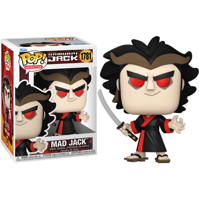 Samurai Jack - Mad Jack Pop! Vinyl Figure
