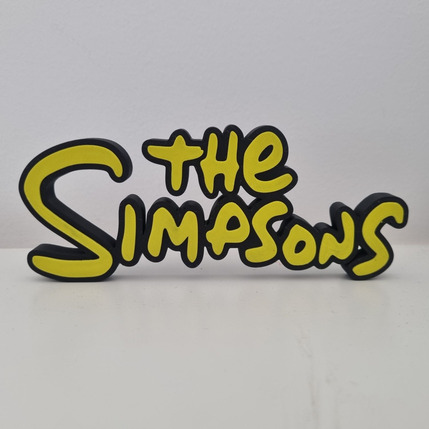 3D Print Logo- The Simpsons