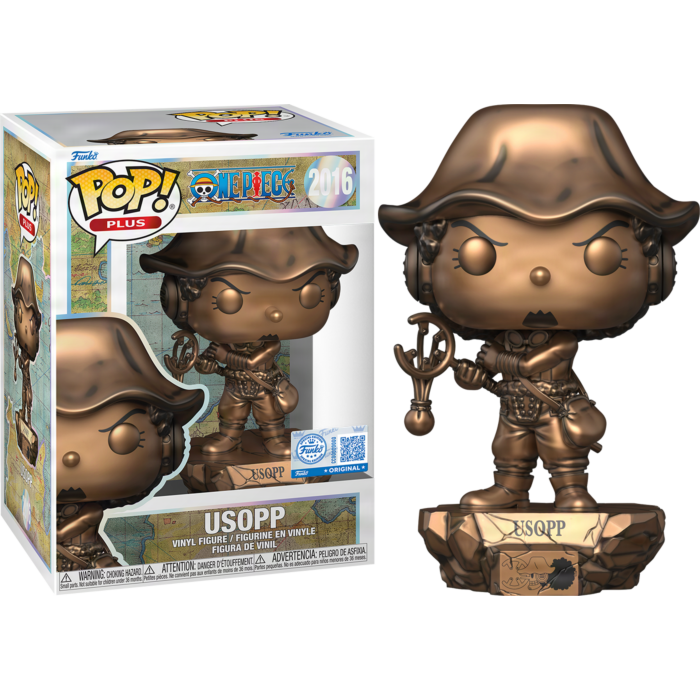 One Piece - Usopp Bronze Statue 25th Anniversary Pop! Plus Vinyl Figure