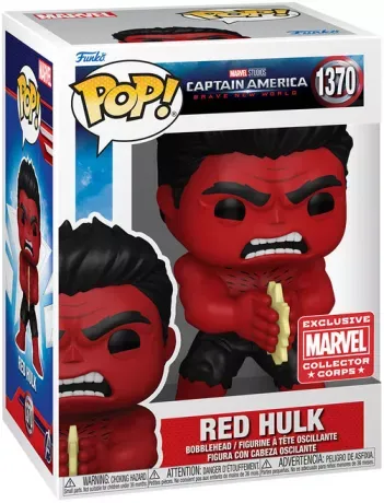 Captain America Brave New World-Red Hulk Pop! Vinyl Figure (Marvel ...