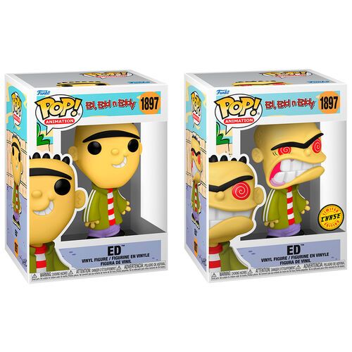 Ed, Edd n Eddy - Ed Chase Pop! Vinyl Figure Bundle of 2