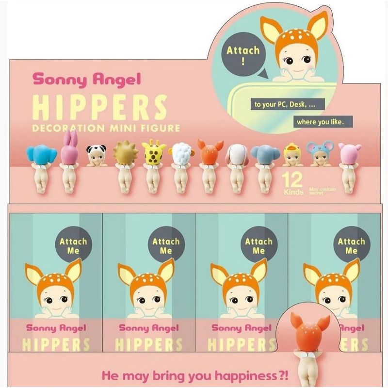 Pop Mart: Sonny Angel- Animal Hippers (1 case of 12 figures)