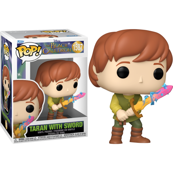 The Black Cauldron - Taran with Sword Pop! Vinyl Figure