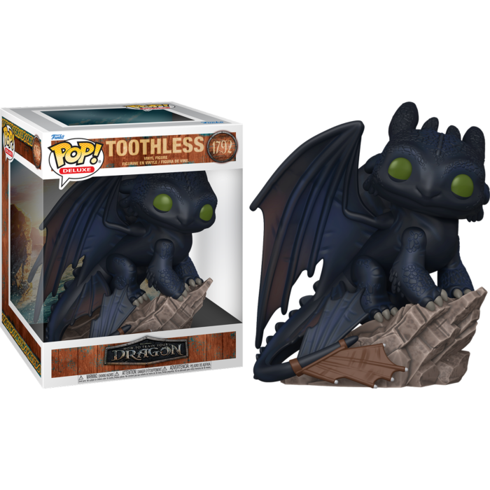 How to Train Your Dragon (2025) - Toothless Deluxe Pop! Vinyl Figure