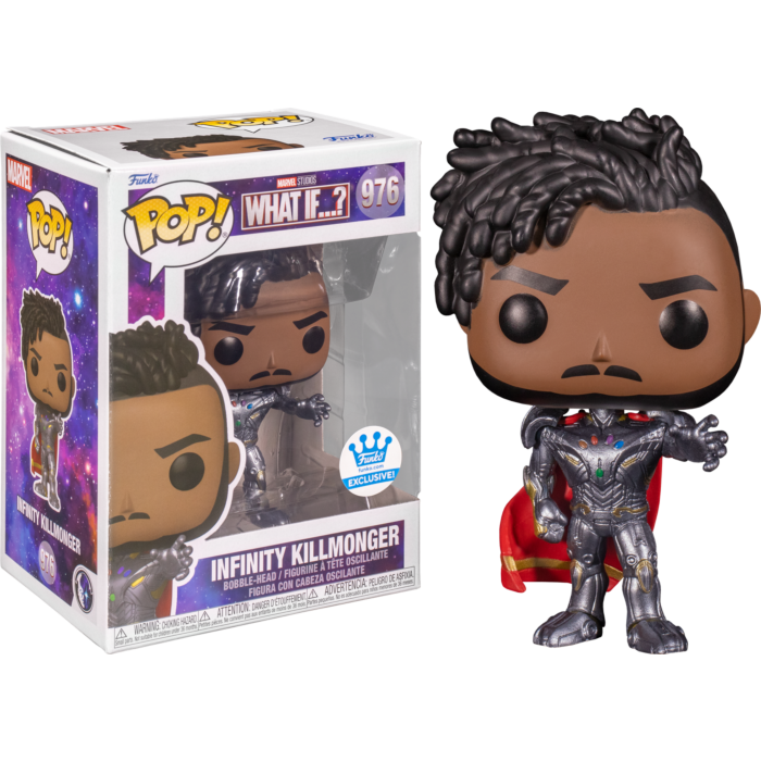 What If…? - Infinity Killmonger Reaching Pop! Vinyl Figure (Funko ...