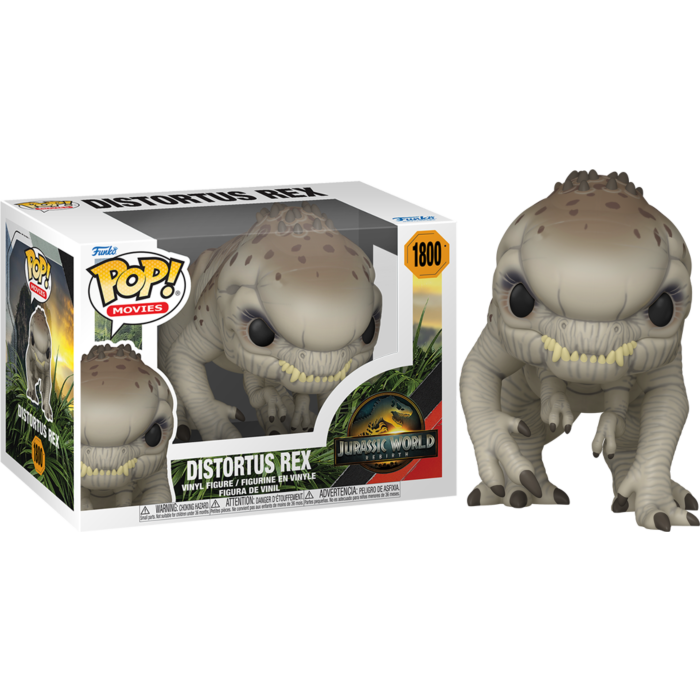Jurassic World: Rebirth (2025) - Distortus Rex Pop! Vinyl Figure