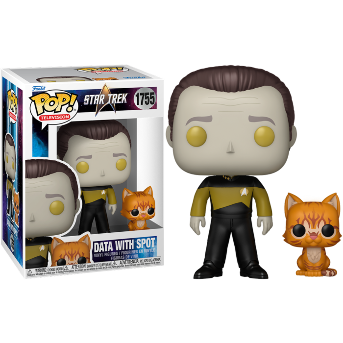 Star Trek: The Next Generation - Data with Spot Pop! Vinyl Figure