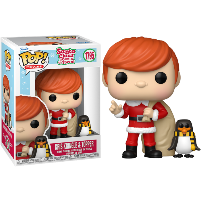 Santa Claus is Comin' to Town - Kris Kringle & Topper Pop! Vinyl Figure