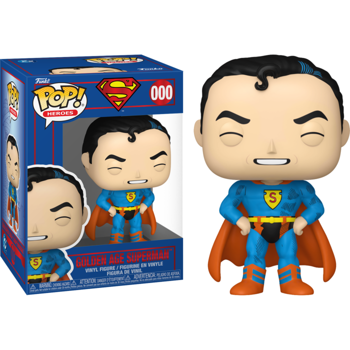 DC: Shield Through the Ages - Golden Age Superman Pop! Vinyl Figure