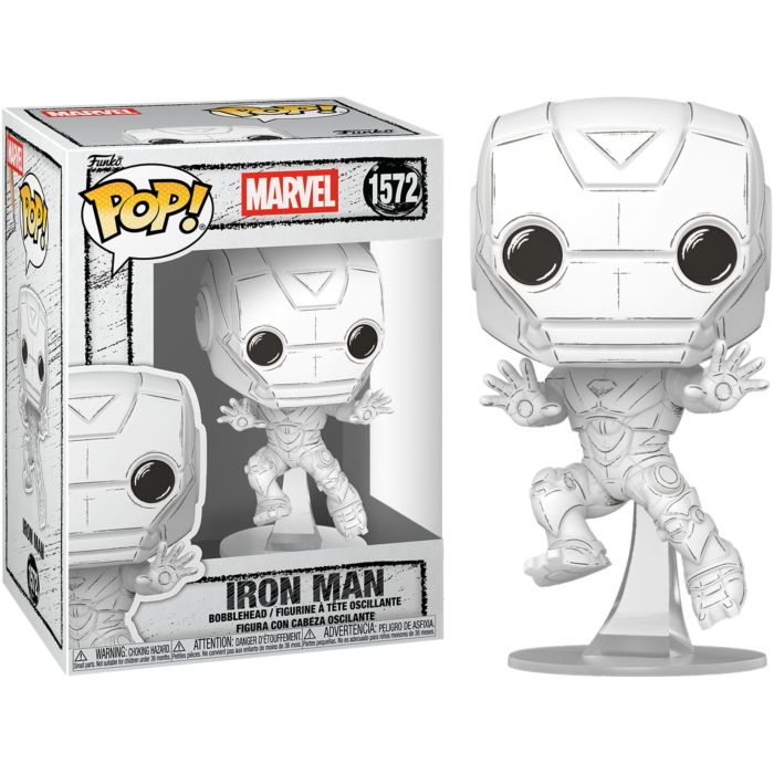 Pre-Order: Marvel: Sketched - Iron Man Pop! Vinyl Figure