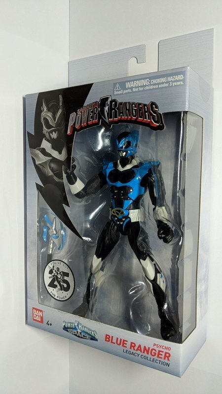 Power Rangers in Space- Blue Psycho Ranger Legacy Figure