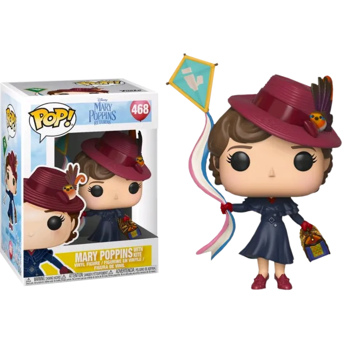 Mary Poppins Returns - Mary Poppins with Kite Pop! Vinyl Figure
