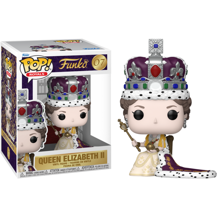Pre-Order: Royal Family - Queen Elizabeth II Coronation Pop! Premium ...