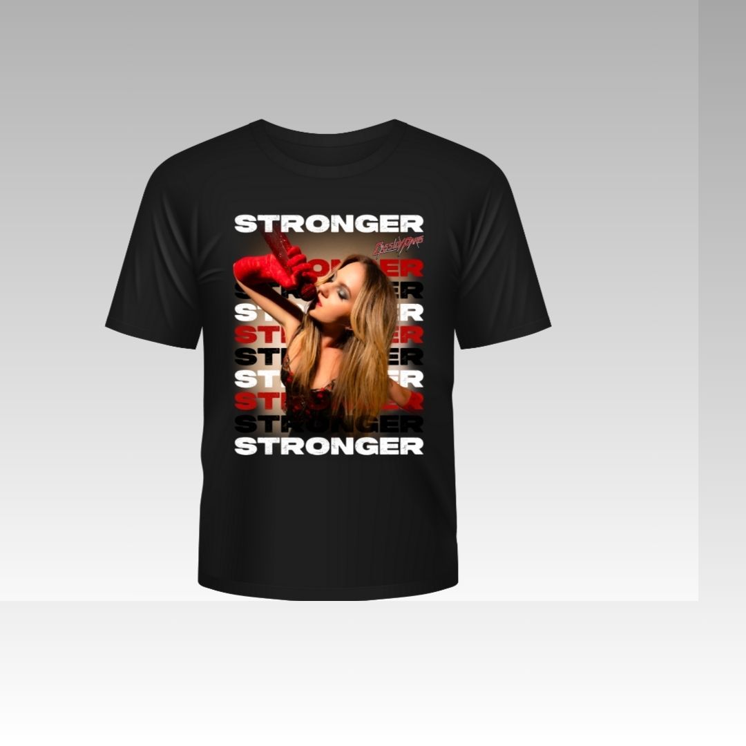 Cassidy Paris STRONGER t shirt (AUSTRALIAN ORDERS ONLY)