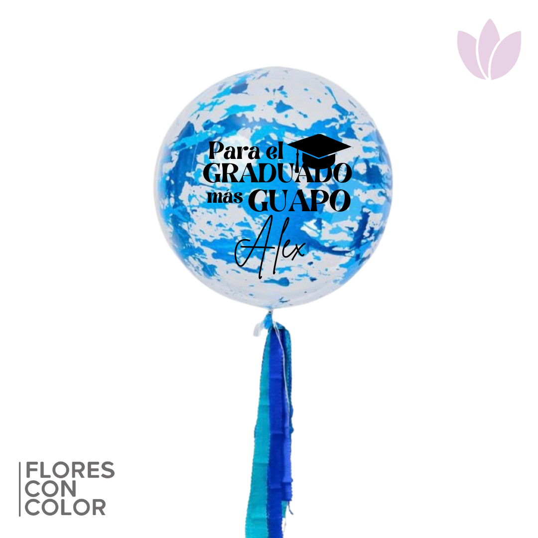 BURBUJA 24” FELIZ GRADUACIÓN