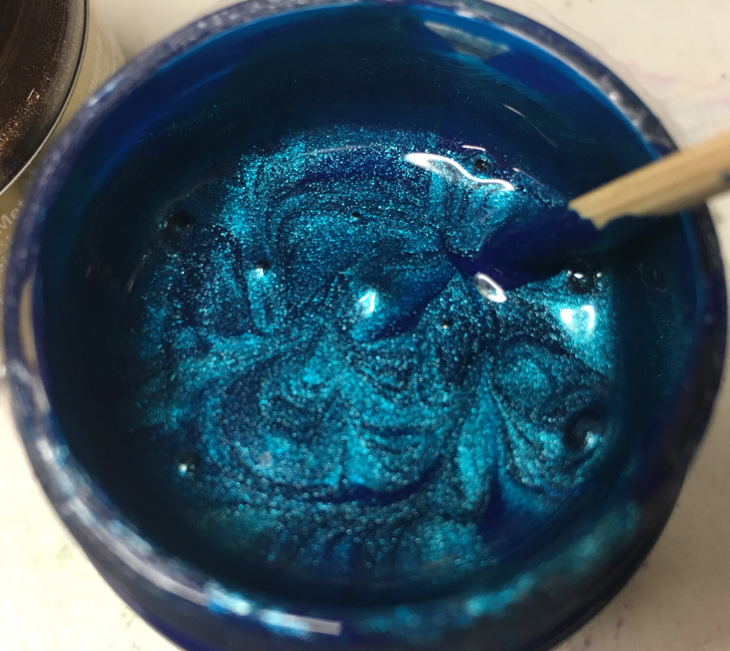 Viva Paint Metallic Paint (Turquoise) 45ml