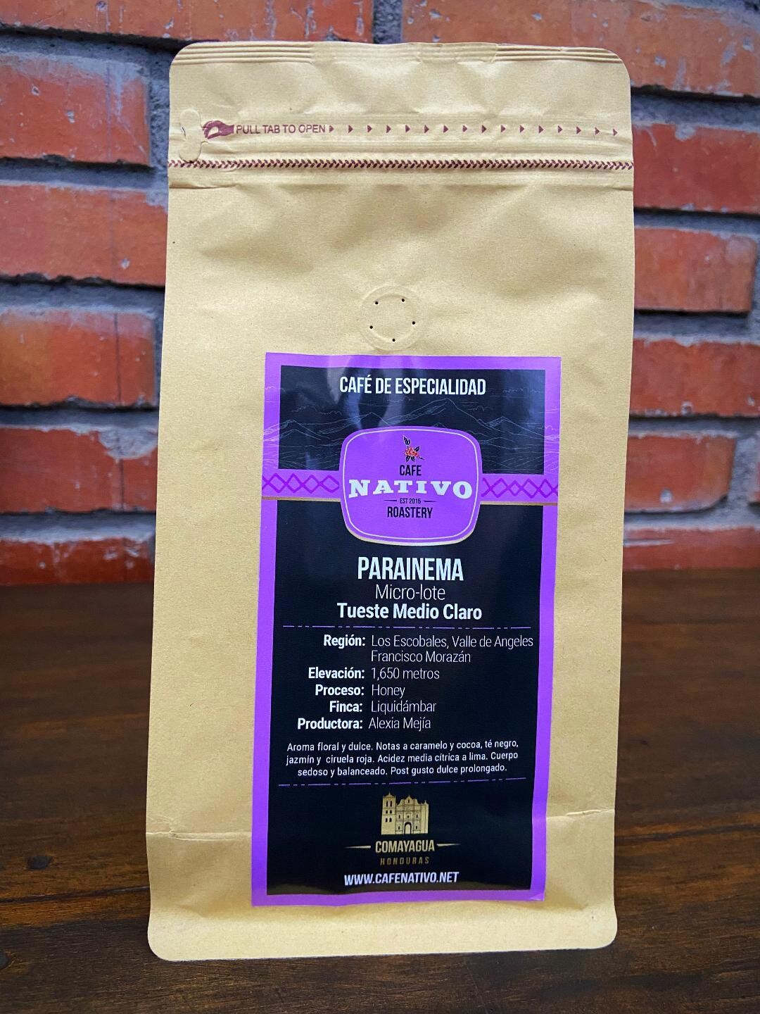 Microlote Parainema Honey Alexia Mejia