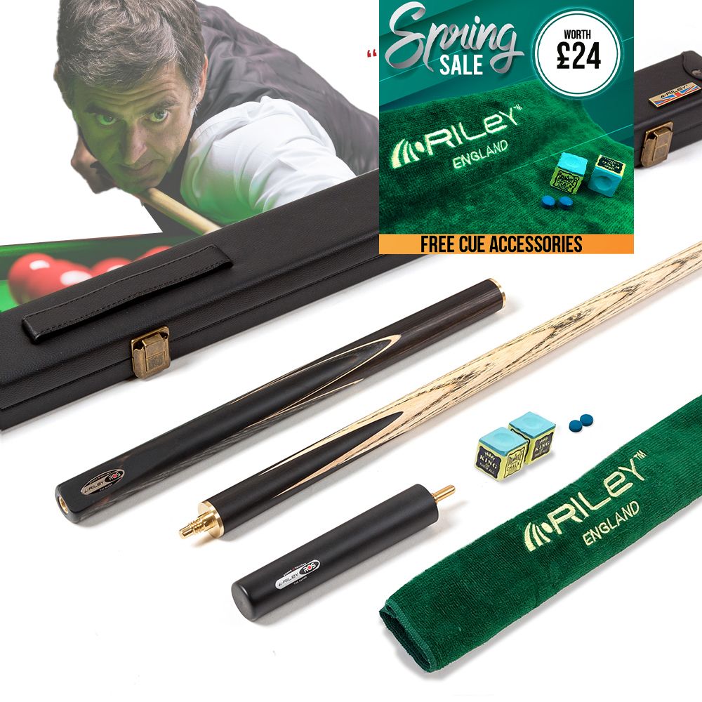 Riley Ronnie O'Sullivan Ebony Snooker Cue Range - 4