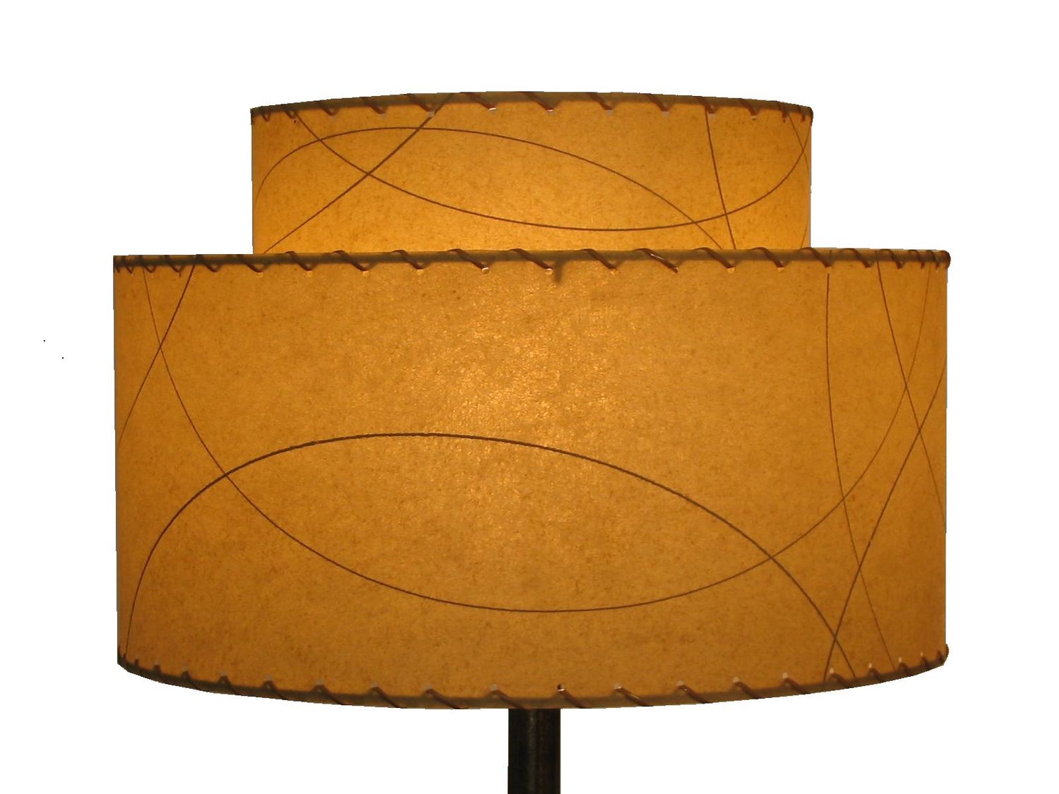 2-tiers – fiberglass lampshade & light fixture store – Meteor Lights