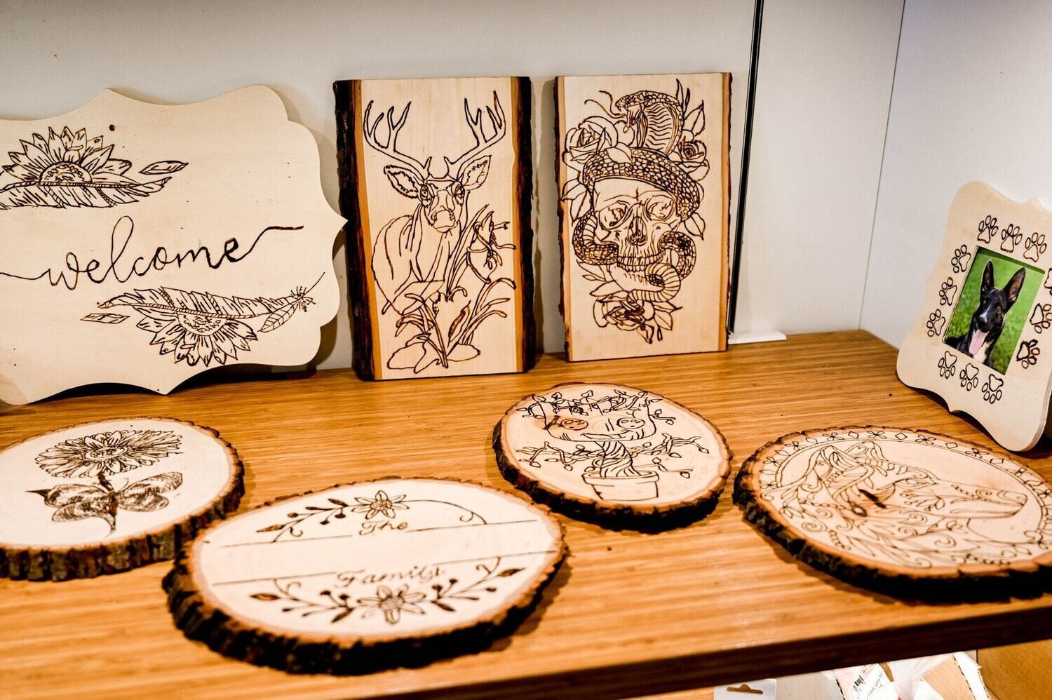 Wood Burn Signs