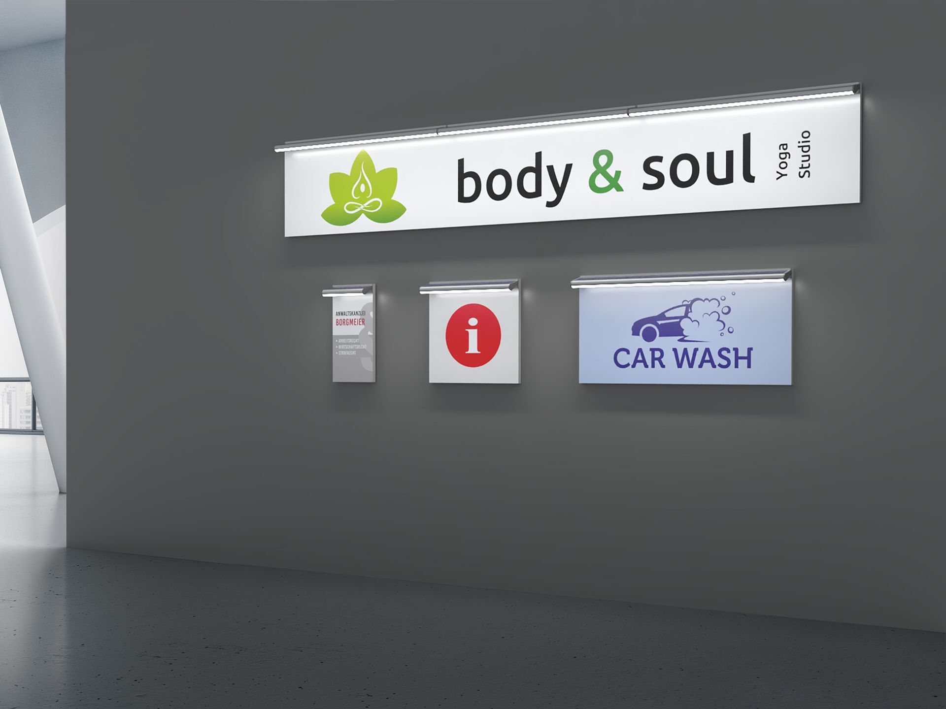 Online shop for advertising pylons and illuminated signs