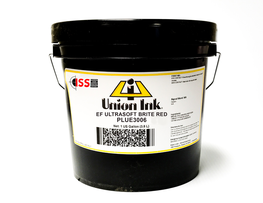 Union Ultrasoft Plastisol Ink | Brite Red - PLUE3006