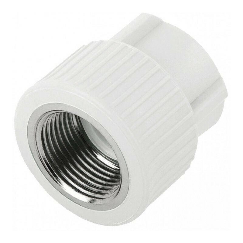 Муфта PP-R комбинированная d20*1/2" ВР