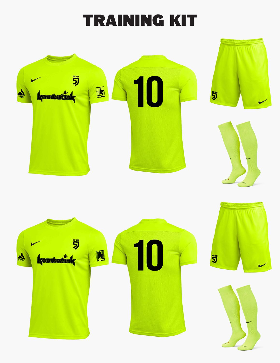 Training Kit – Store2 – Kombat Soccer