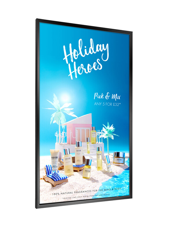 Ultra High Brightness Window Advertising Display