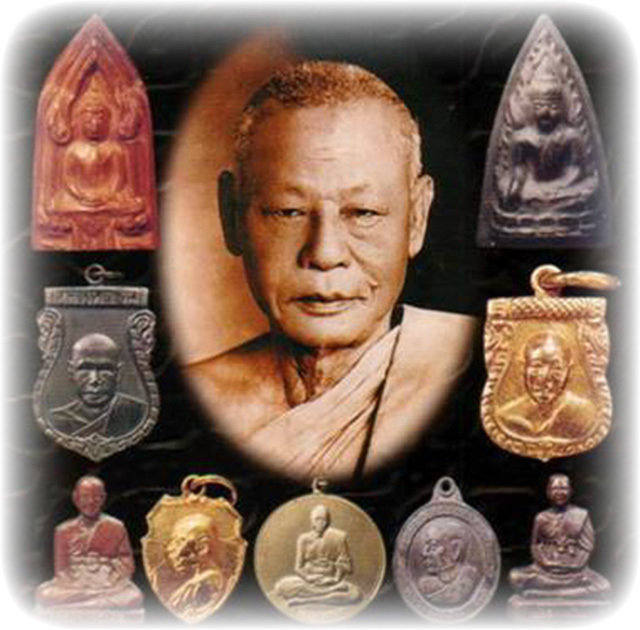 Luang Por Ngern (Wat Don Yai Horm) – Pra Somdej Mongkol Maha Lap Nuea Pong Maha Solos 2499 BE ...