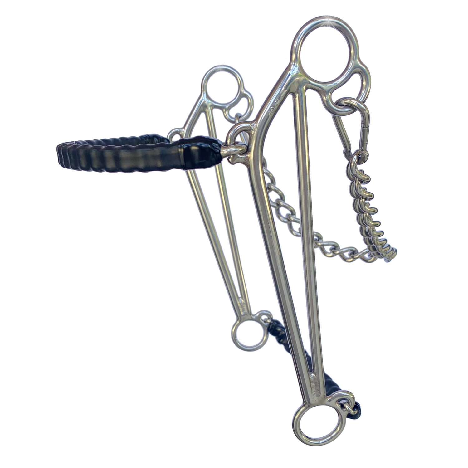 Rollo Hackamore with Bike Chain Nose