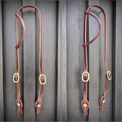 Herman Oak Leather Headstalls