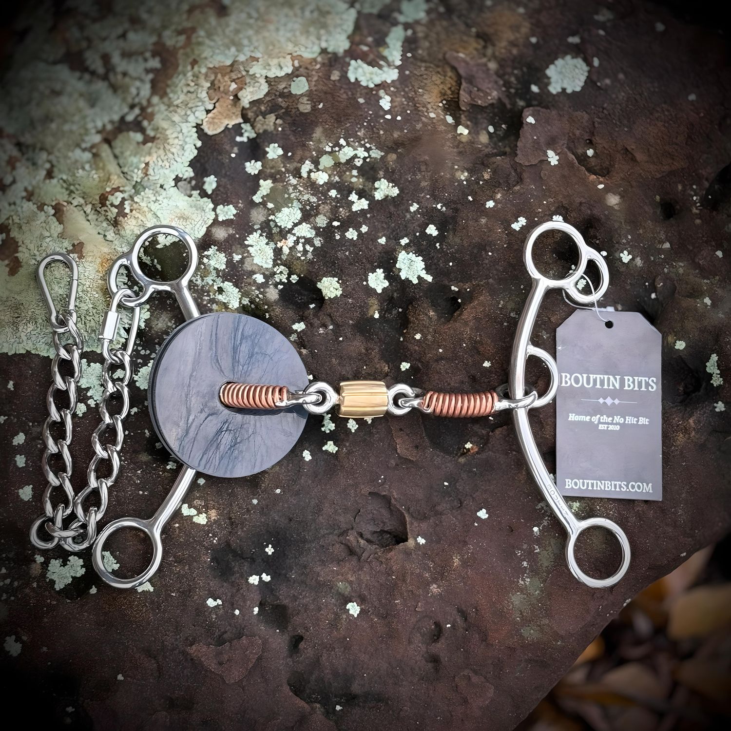 7 " Ring Locked Lifter Copper Wrapped Dog Bone Cricket