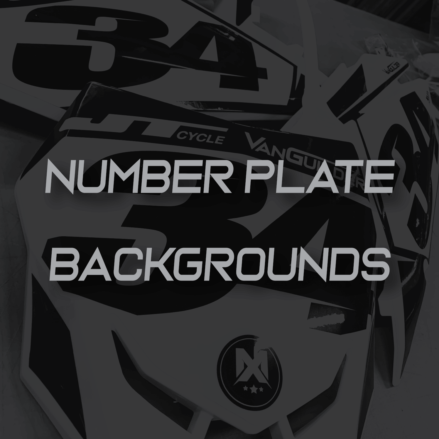 Number Plate Backgrounds