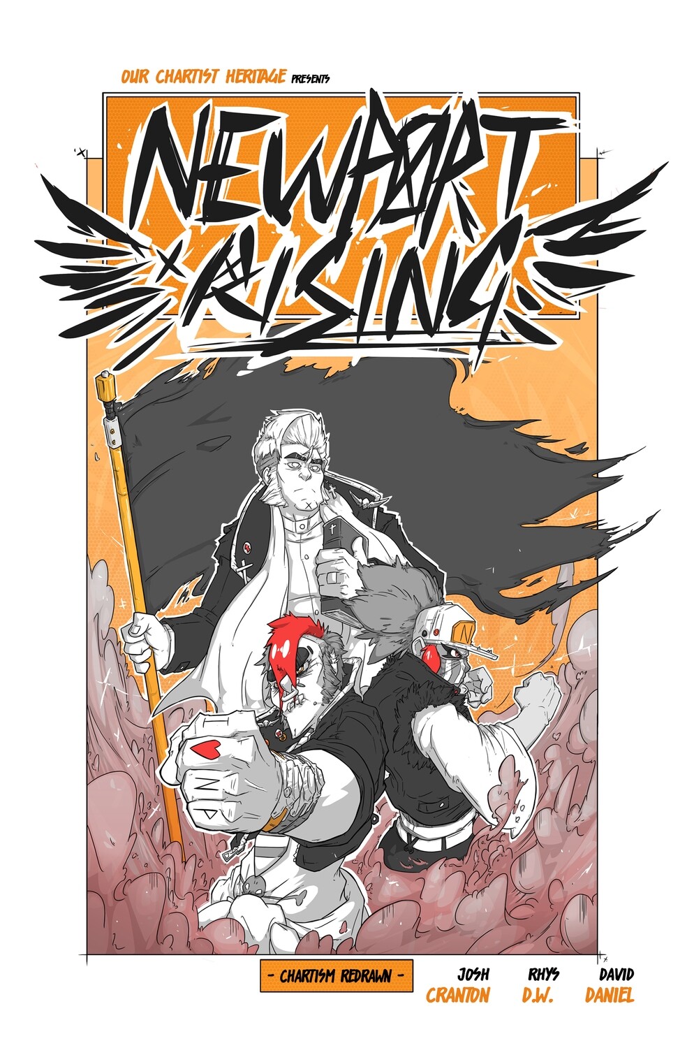 Graphic Novel 'Newport Rising: Chartism Redrawn' *Second Edition*