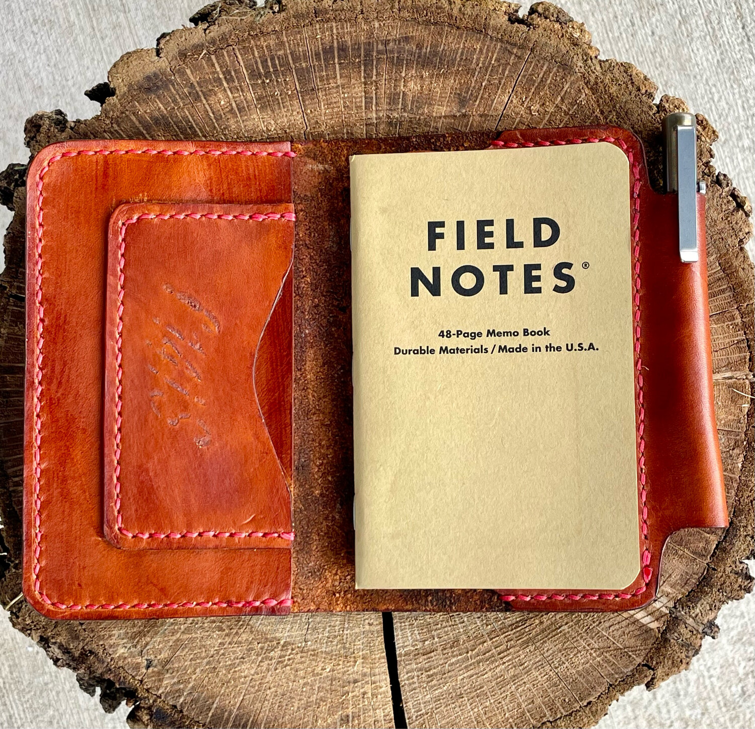 Field Notes Leather Cover